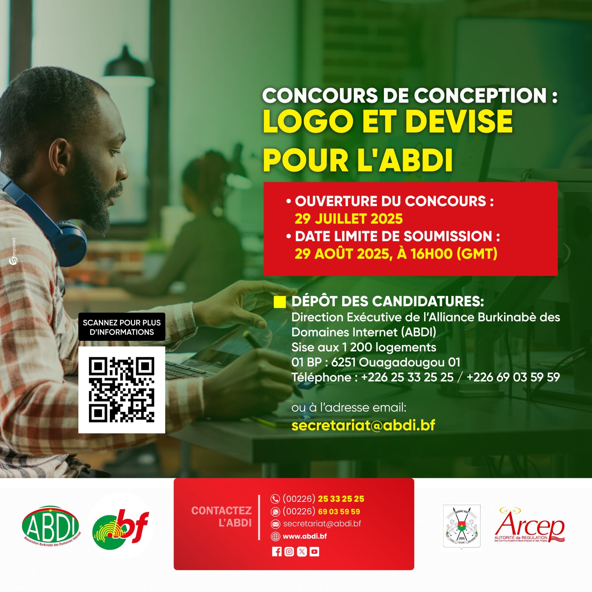 Concours de Conception : Logo et Devise pour l’ABDI – ABDI